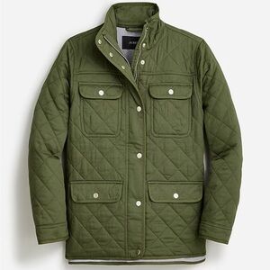 J. Crew | Jackets & Coats | J Crew New Quilted Downtown Field Jacket ...